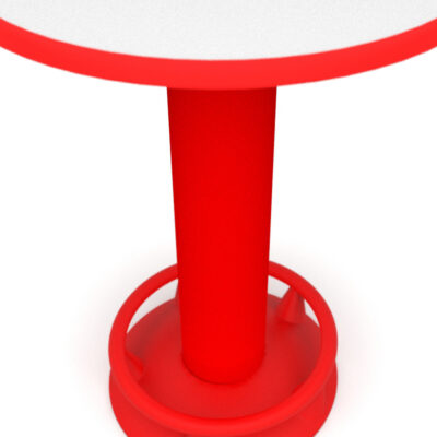 Stehtisch Quick-Table rot - quick-table.com
