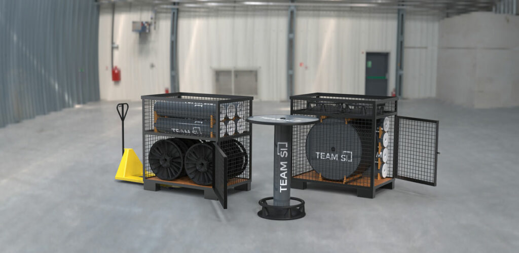 Stehtisch Quick-Table schwarz - quick-table.com