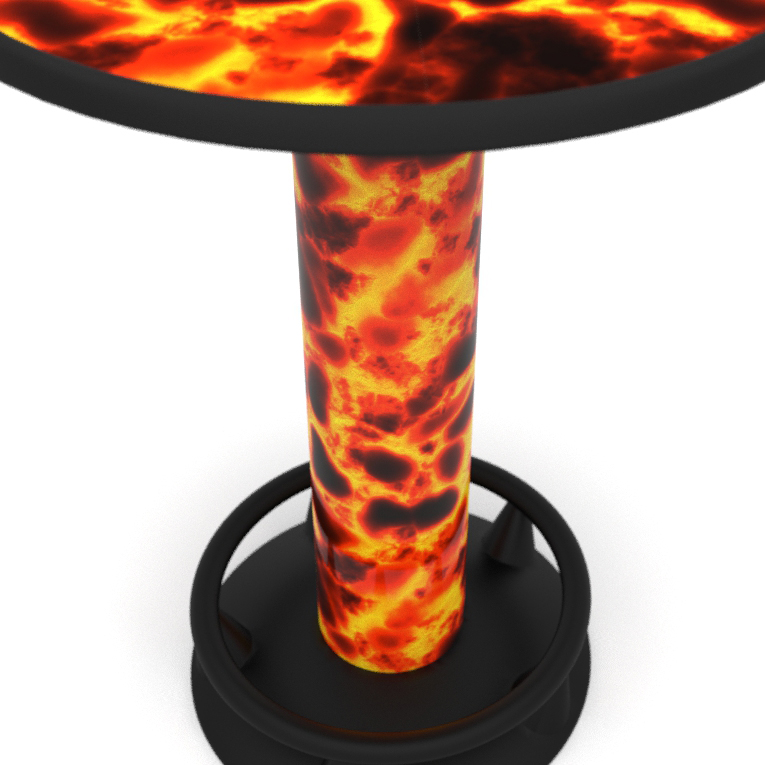 Stehtisch Quick-Table Lava - quick-table.com