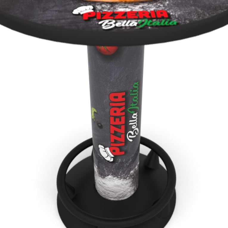 Stehtisch Quick-Table Pizzeria - quick-table.com