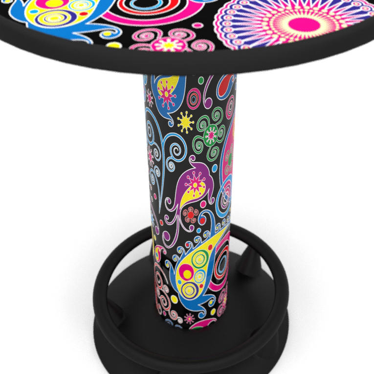 Stehtisch Quick-Table Floral - quick-table.com