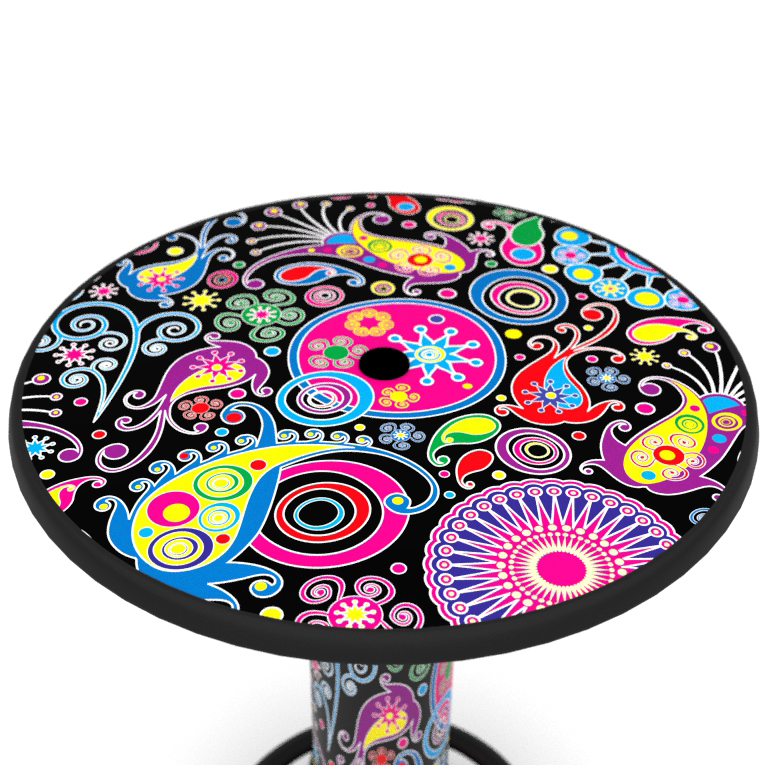 Stehtisch Quick-Table Floral - quick-table.com