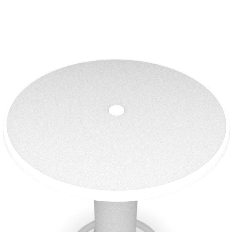 Stehtisch Quick-Table weiß - quick-table.com