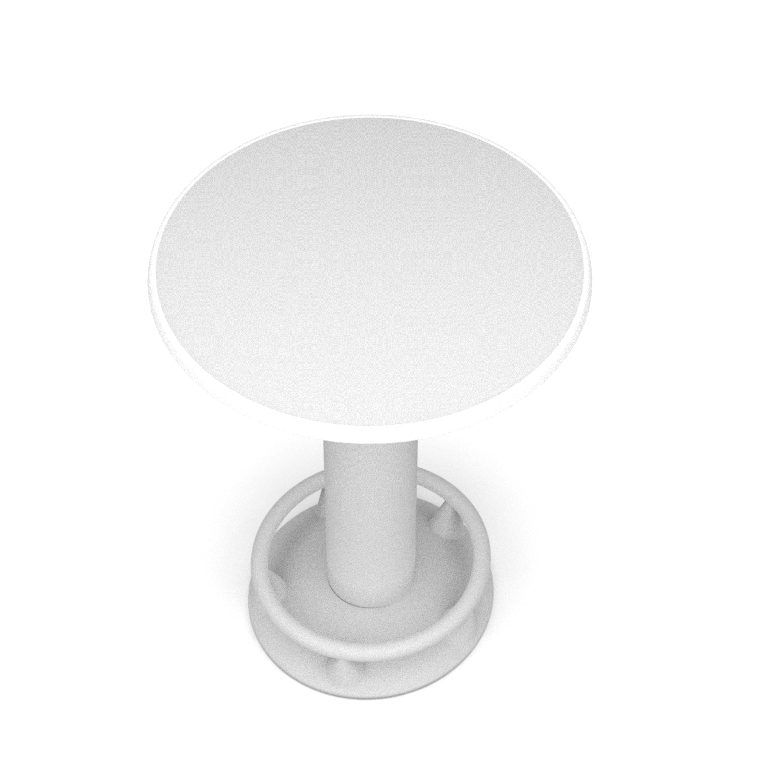 Stehtisch Quick-Table weiß - quick-table.com